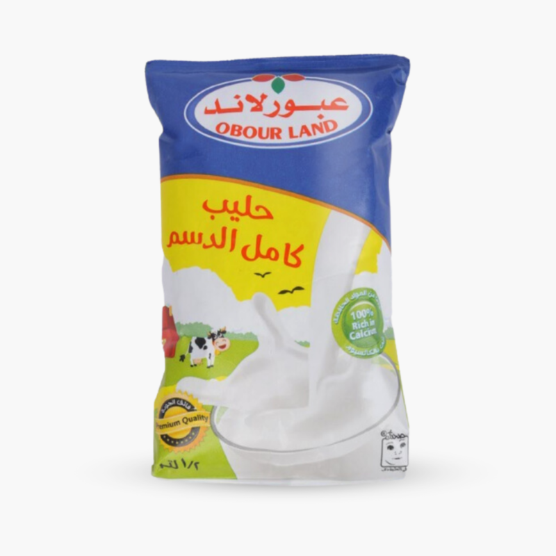Full Cream Milk 0.5 Liter – Obour Land